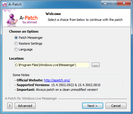 MSN工具《A-Patch》移除MSN廣告、多重帳戶開啟(雙開)，支援MSN 2011及全部舊版本 | 就是教不落 - 給你最豐富的 3C ...