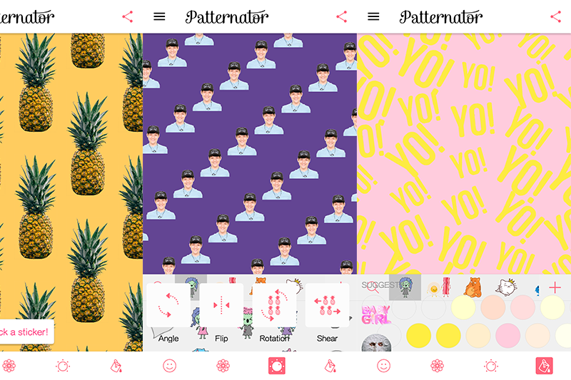 Patternator - 自己設計手機桌布，用大量重複圖案製作趣味背景 - 就是教不落