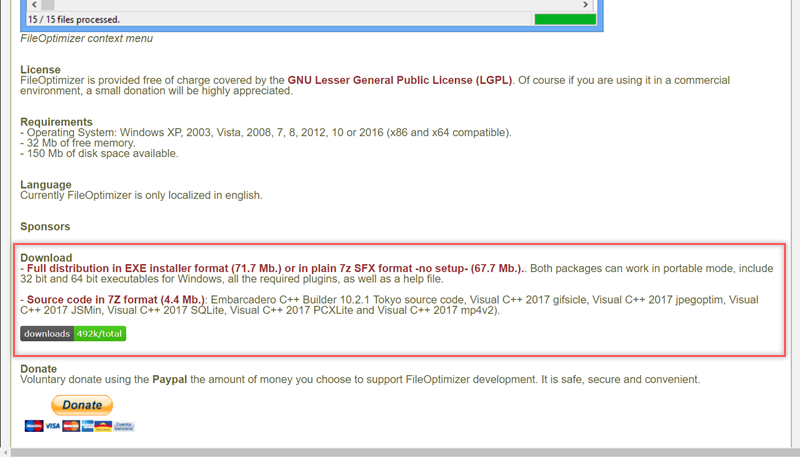 FileOptimizer - 好用的檔案減肥工具，支援上百種格式壓縮及最佳化 | 就是教不落 - 給你最豐富的 3C 資訊、教學網站