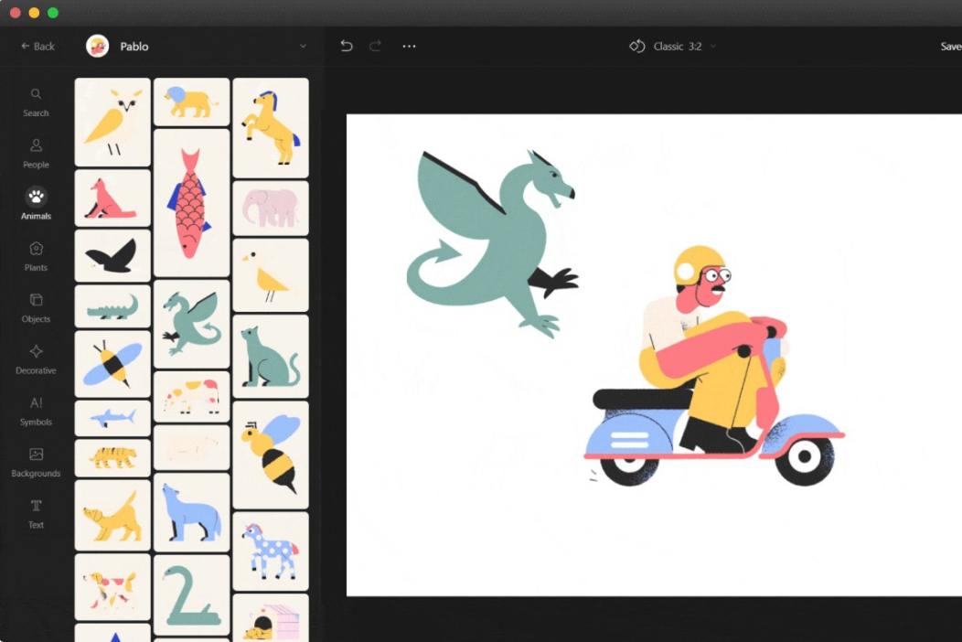 Vector Creator – 免費線上向量圖工具，內建 3000 個以上向量圖素材任你使用 | 就是教不落 - 給你最豐富的 3C 資訊、教學網站