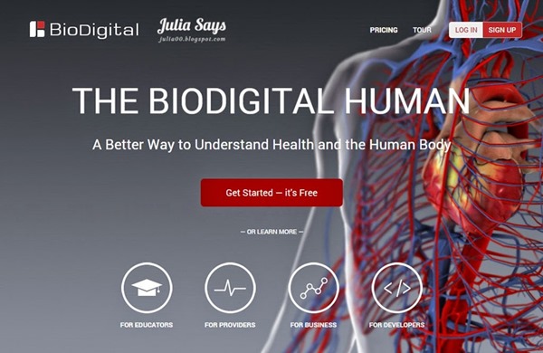 人體百科全書 BioDigital Human，用 3D 透視眼把身體看光光 | 就是教不落 - 給你最豐富的 3C 資訊、教學網站